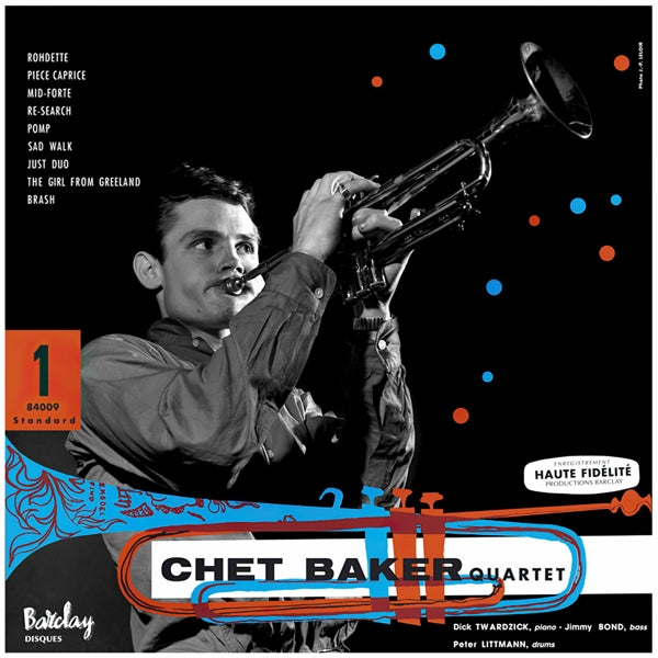 Chet Baker - Chet Baker Quartet (Chet Baker In Paris Vol. 1) (LP ...